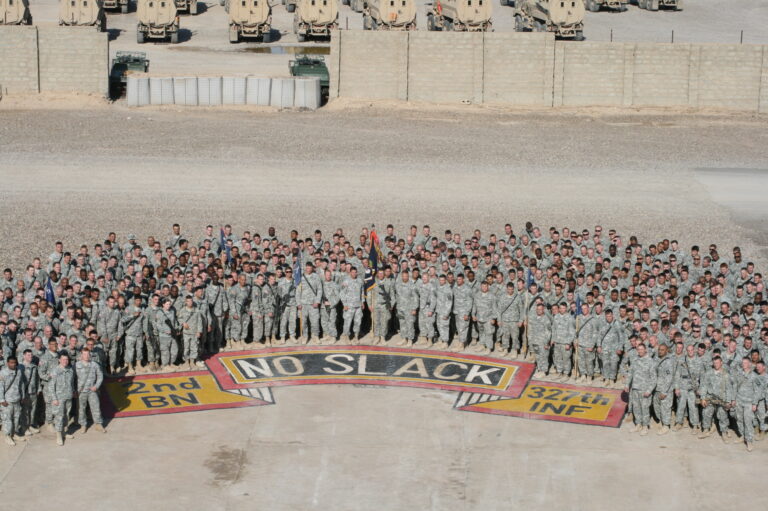 No Slack Battalion in Samarra - 327 Infantry Veterans - Vietnam War